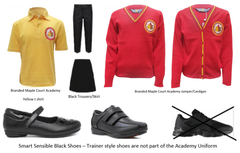 Our Academy Uniform – Maple Court Academy | Stoke on Trent | Part of ...